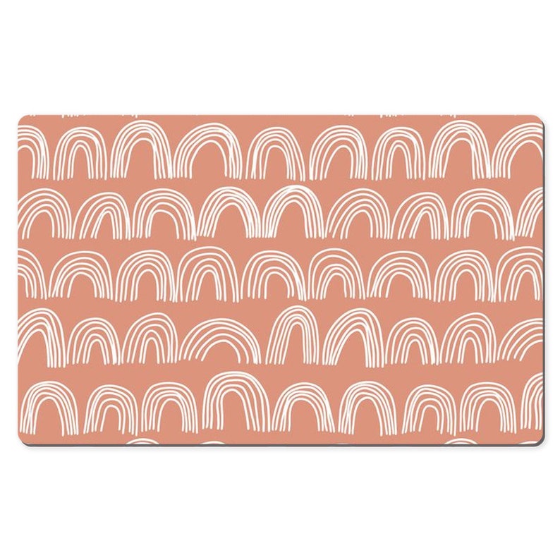 Boho Rainbow Desk Mat Keyboard Mat Desk Pad Tech - Etsy