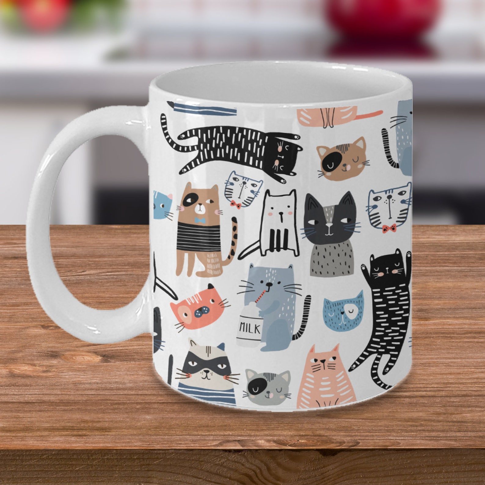 Cat Mug Cat Cup Cat Lover Gift Crazy Cat Lady Cat Lady - Etsy