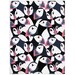 Puffin Pattern Fleece Minky Blanket - Etsy