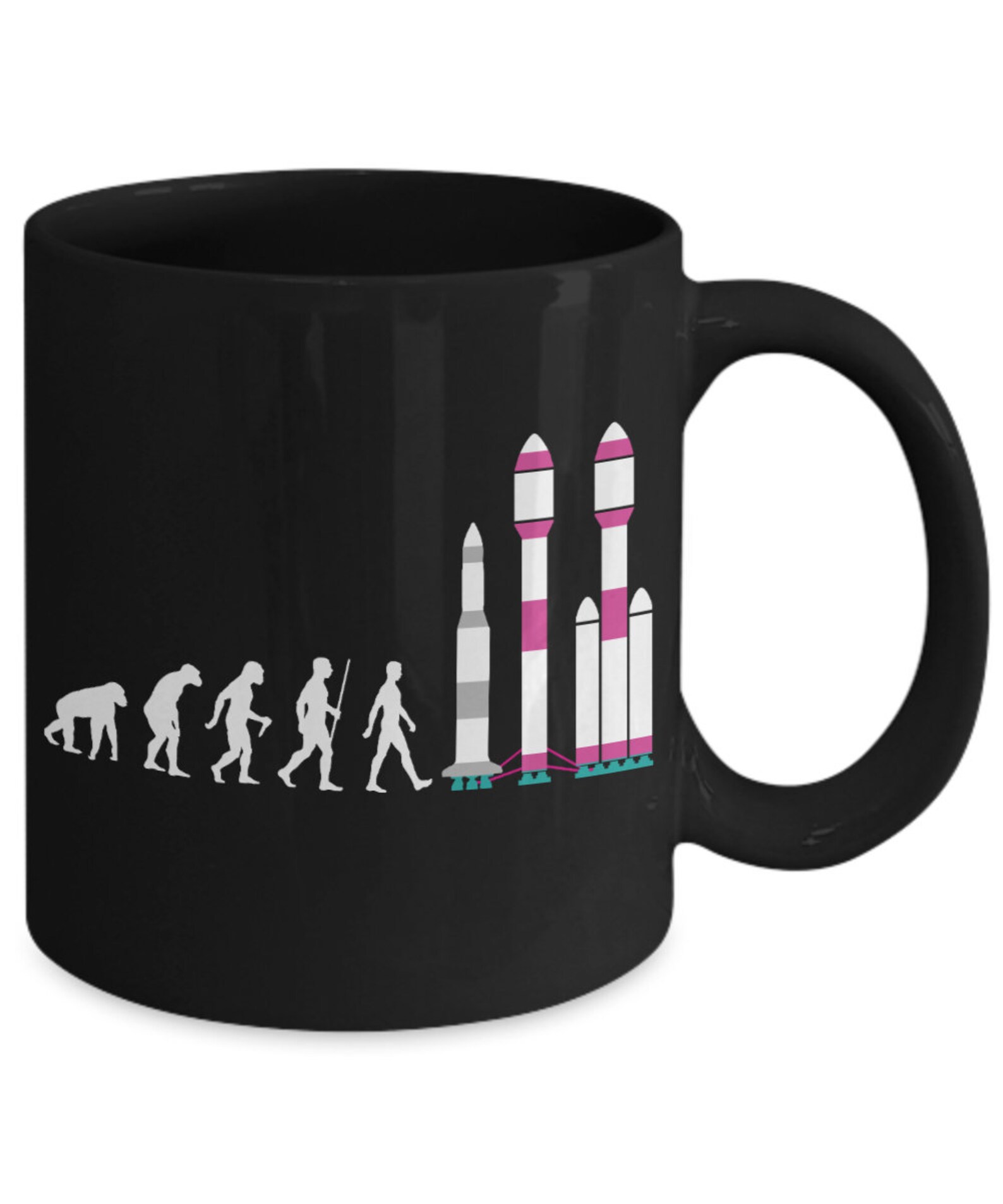 Space Evolution Coffee Mug Elon Evolution Space Gifts | Etsy