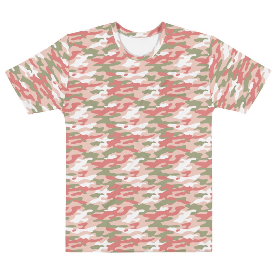 Camouflage Pattern T-shirt - Etsy