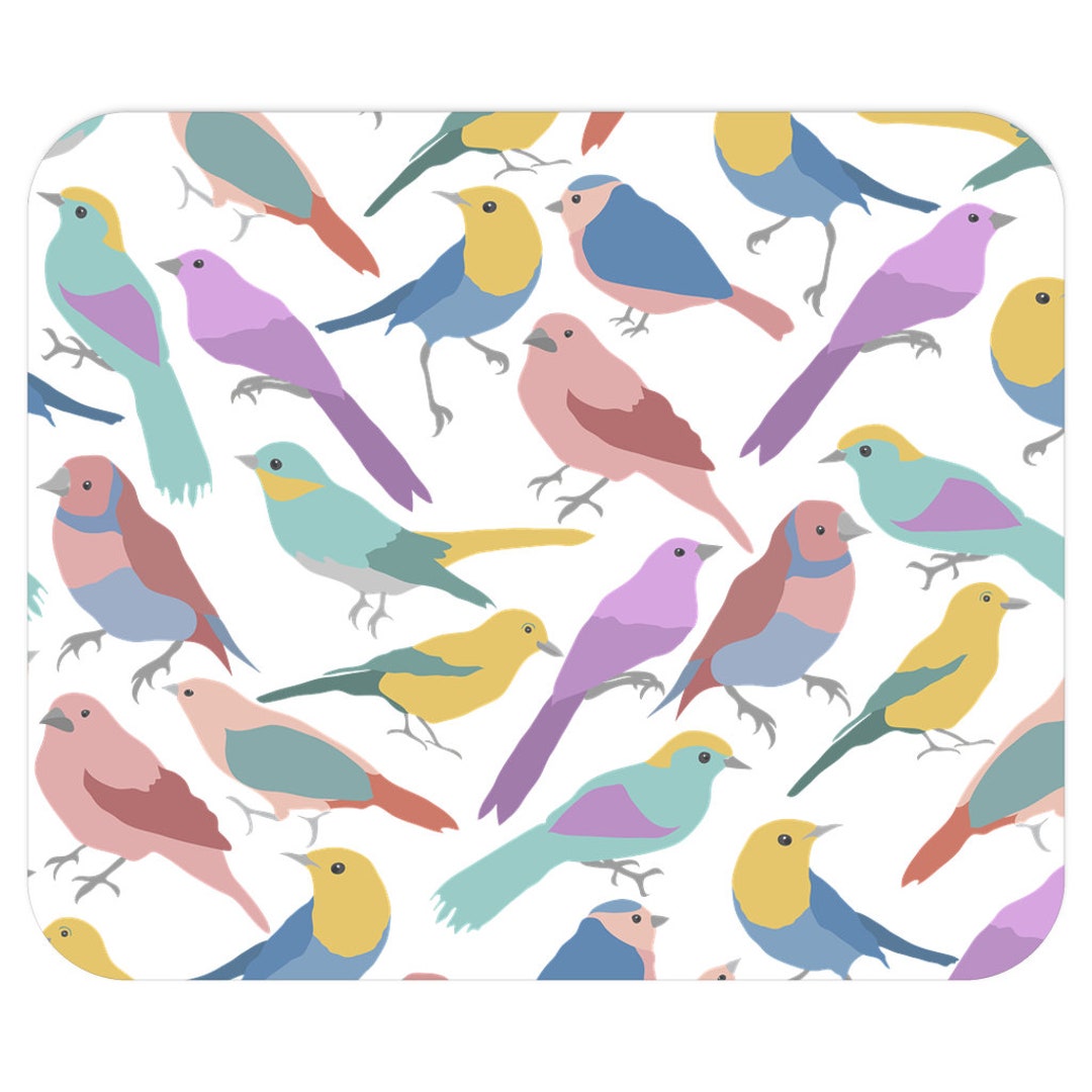 Bird Mouse Pad, Bird Watch Gift, Office Decor for Women Desk ...