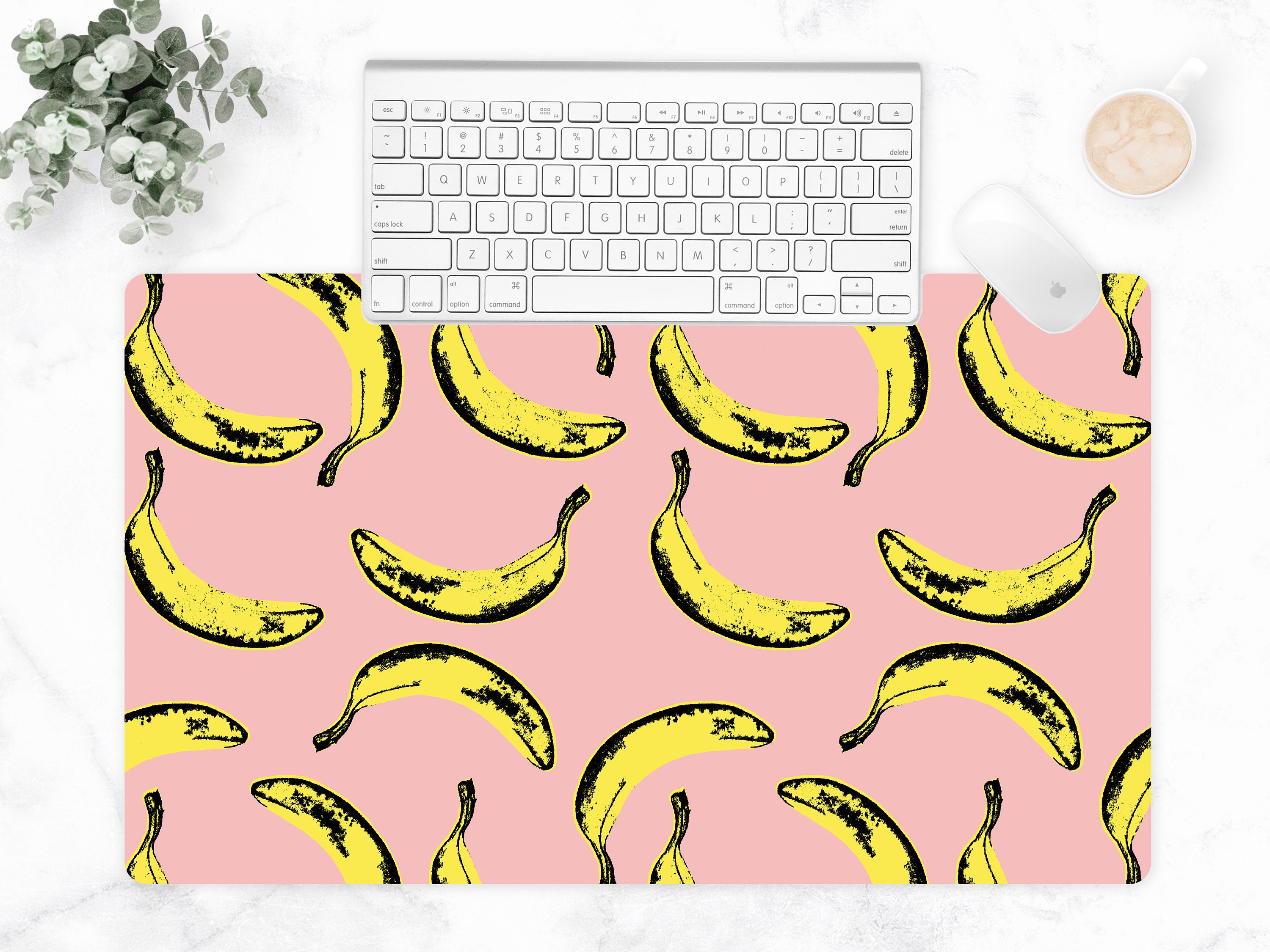 Banana Desk Mat Keyboard Mat Desk Pad Tech Accessories - Etsy