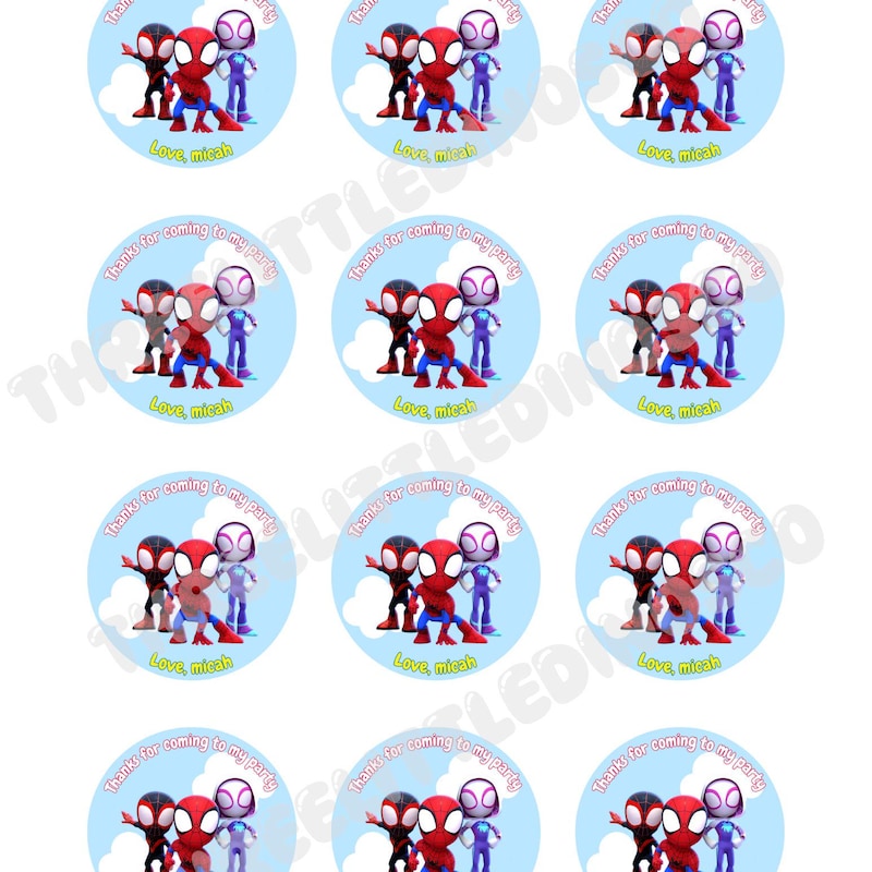 Spider Man Cup Sticker - Etsy