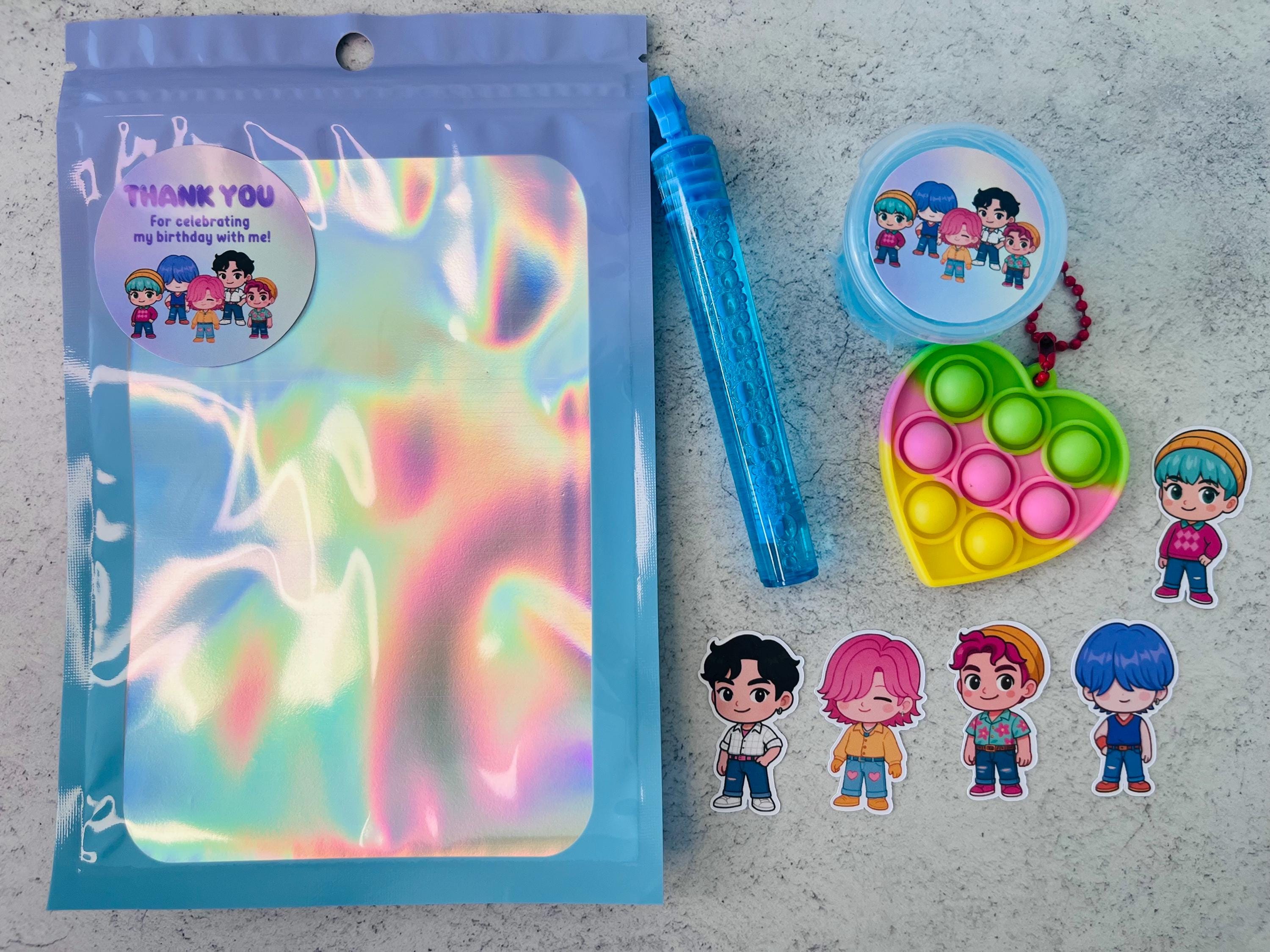 Cute K-pop Demon Hunters Favor Box Fillers - K-pop Birthday Goody Bag ...