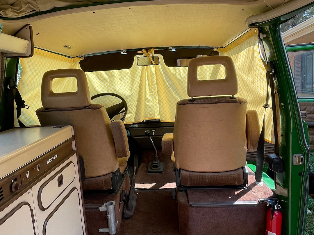VW Volkswagen Westfalia Vanagon 1980-1991 Curtain Set of 10 NEW - Etsy