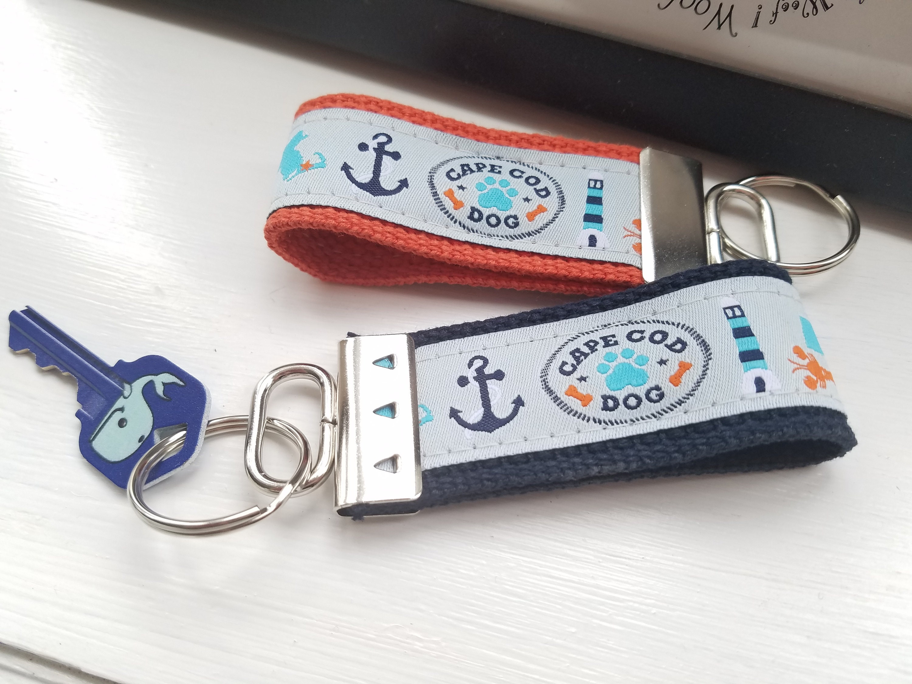 Cape Cod Dog Key Chain - Etsy