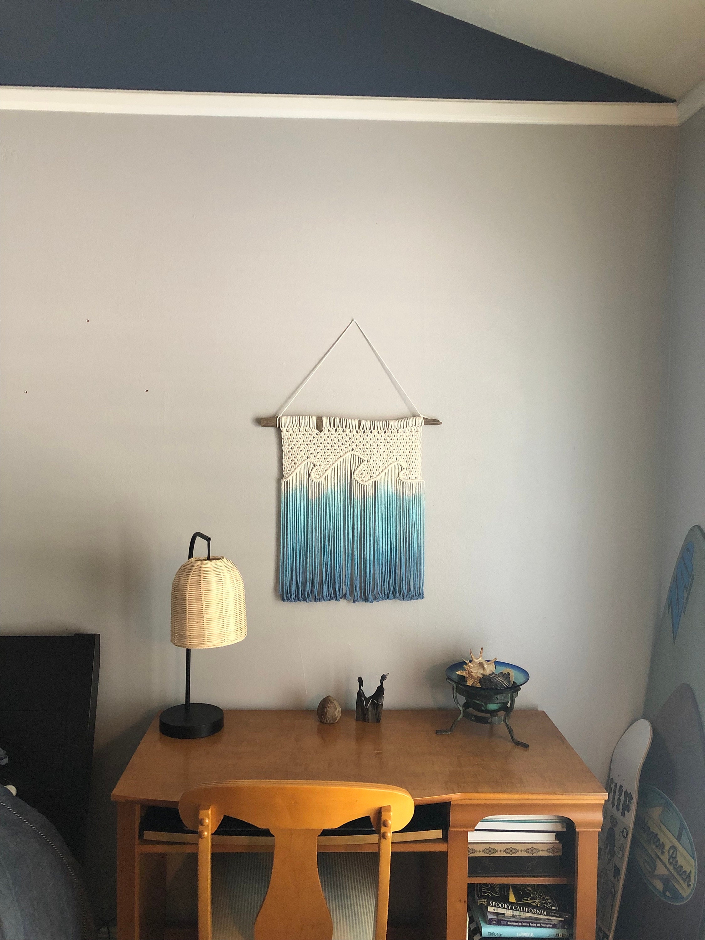 Beachy Wave Macrame Wallhanging - Etsy