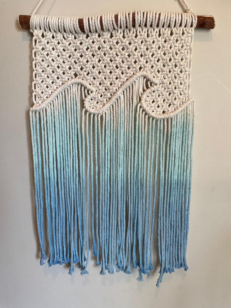 Small Beachy Wave Macrame - Etsy