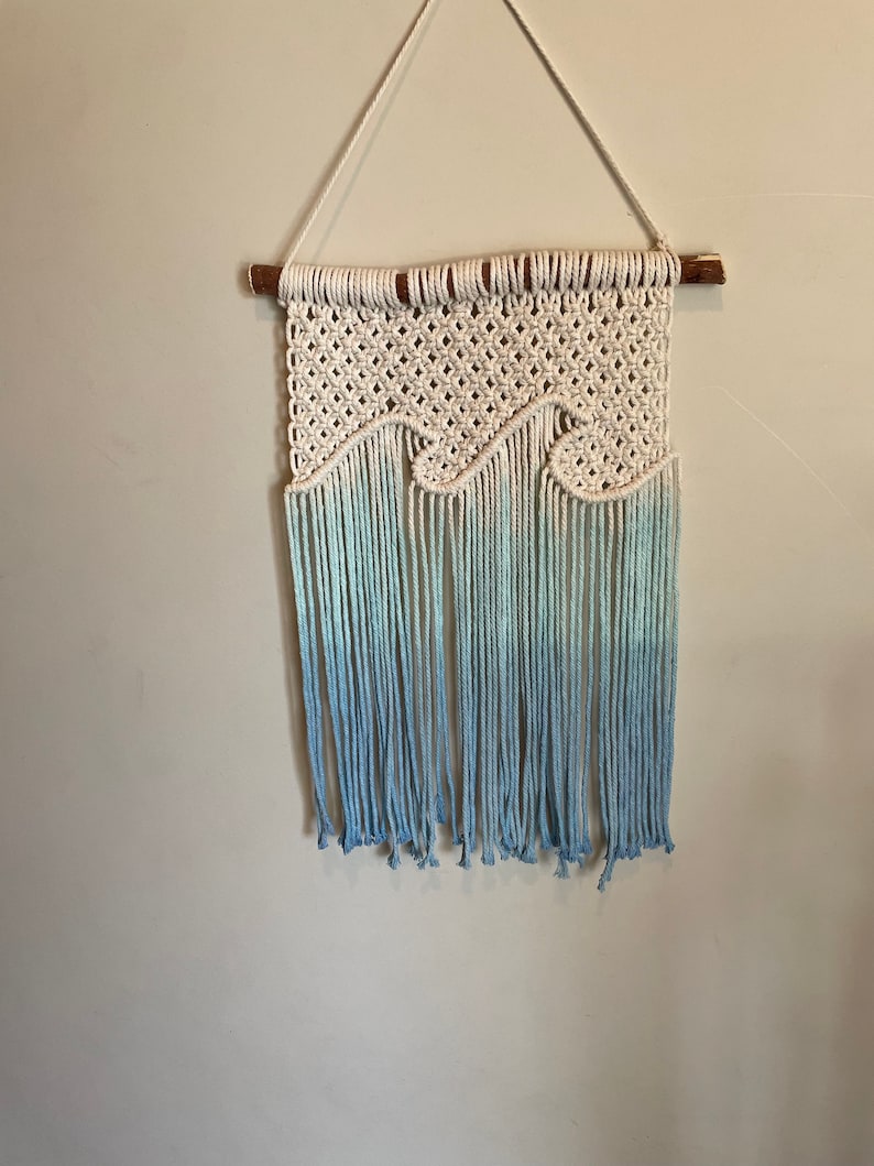 Small Beachy Wave Macrame - Etsy