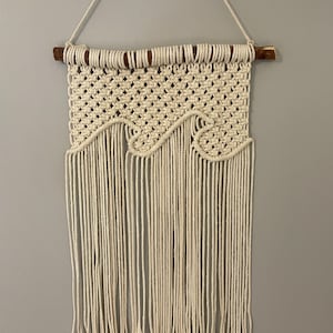 Handmade Wave Macrame Wall Hanging: Beachy Surf Decor - Etsy