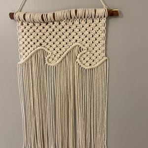 Handmade Wave Macrame Wall Hanging: Beachy Surf Decor - Etsy