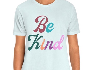 Rainbow Tshirt Choose Happy Women's Clothing Unisex Tshirt Good Vibes ...