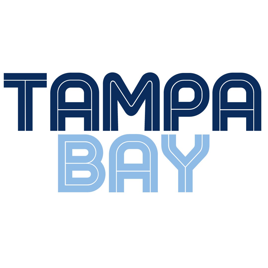 Vinyl Sticker Decal Tampa Bay Rays Retro Baseball Inspired - Etsy