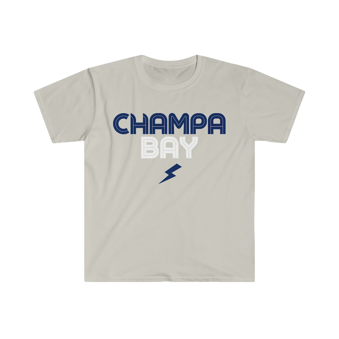 Champa Bay Lightning Retro Tee, Vintage Tampa Bolts Hockey Shirt - Etsy