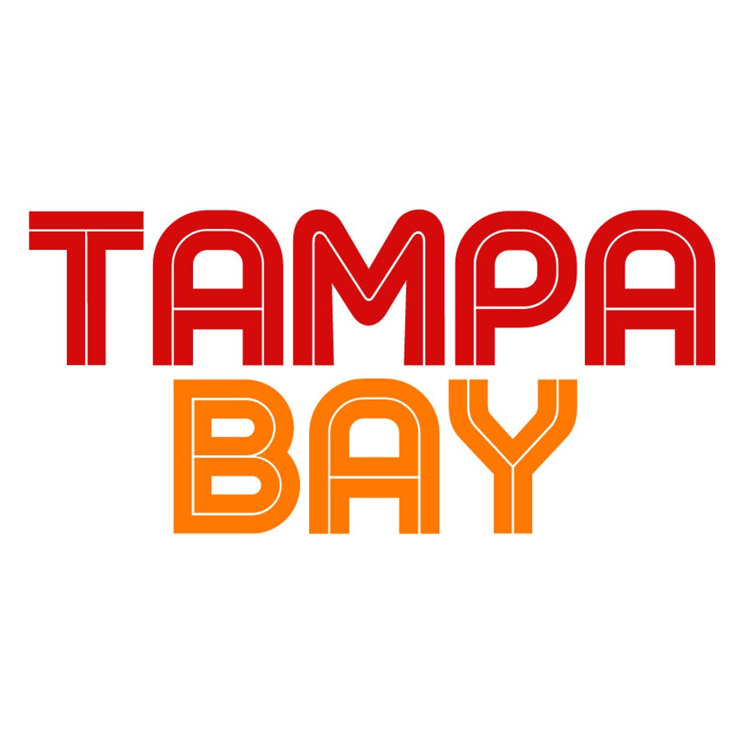 Vinyl Sticker Decal Tampa Bay Retro Buccaneers Bucs Football Inspired ...