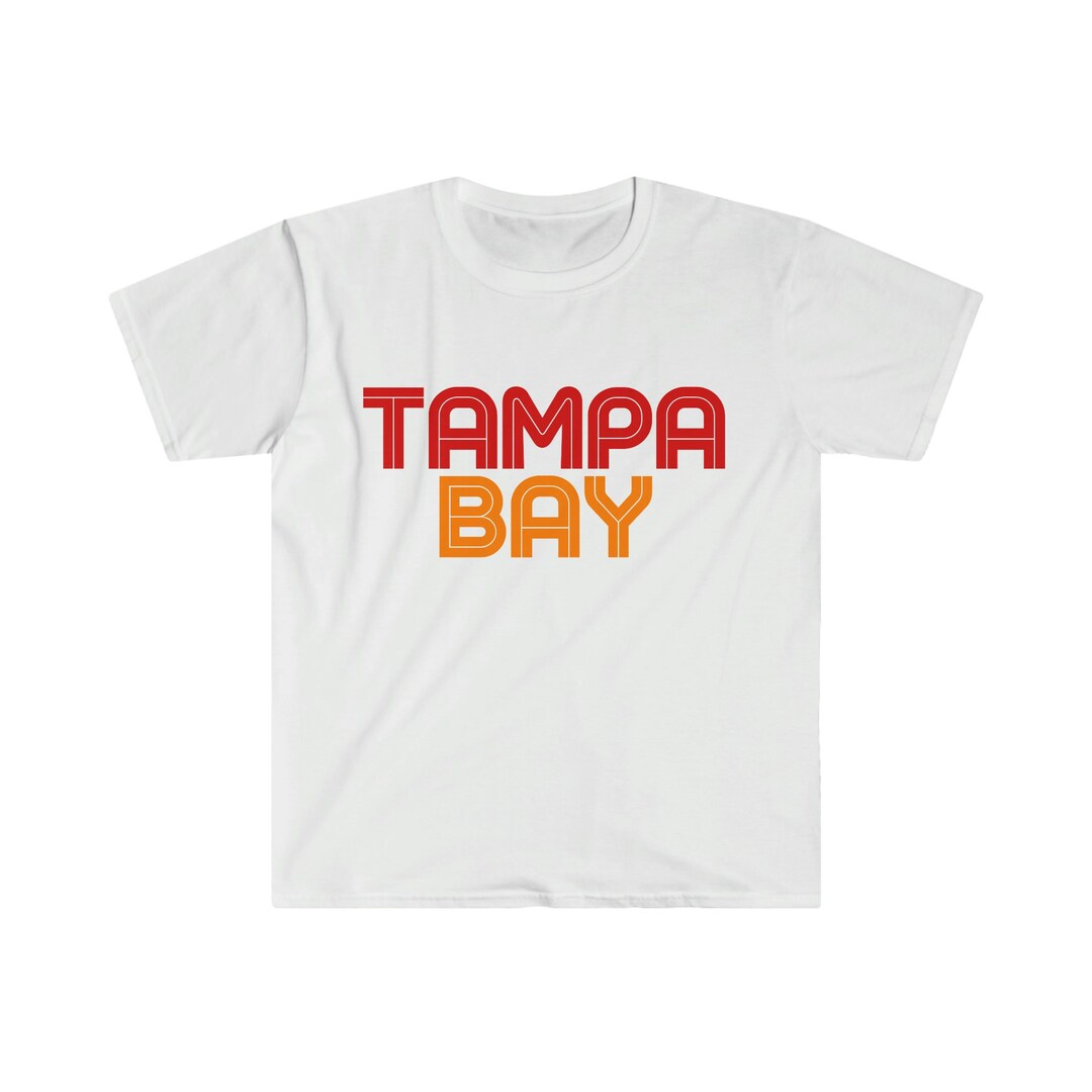 Tampa Bay Retro Tee, Vintage Bucs Inspired Football Shirt - Etsy
