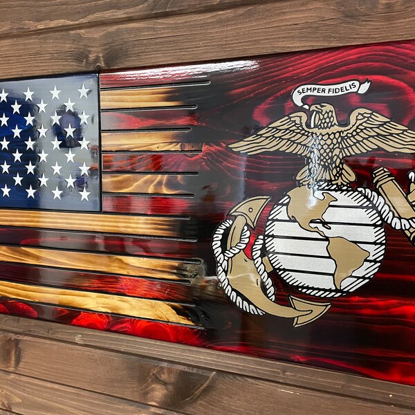 Usmc Wall Art - Etsy