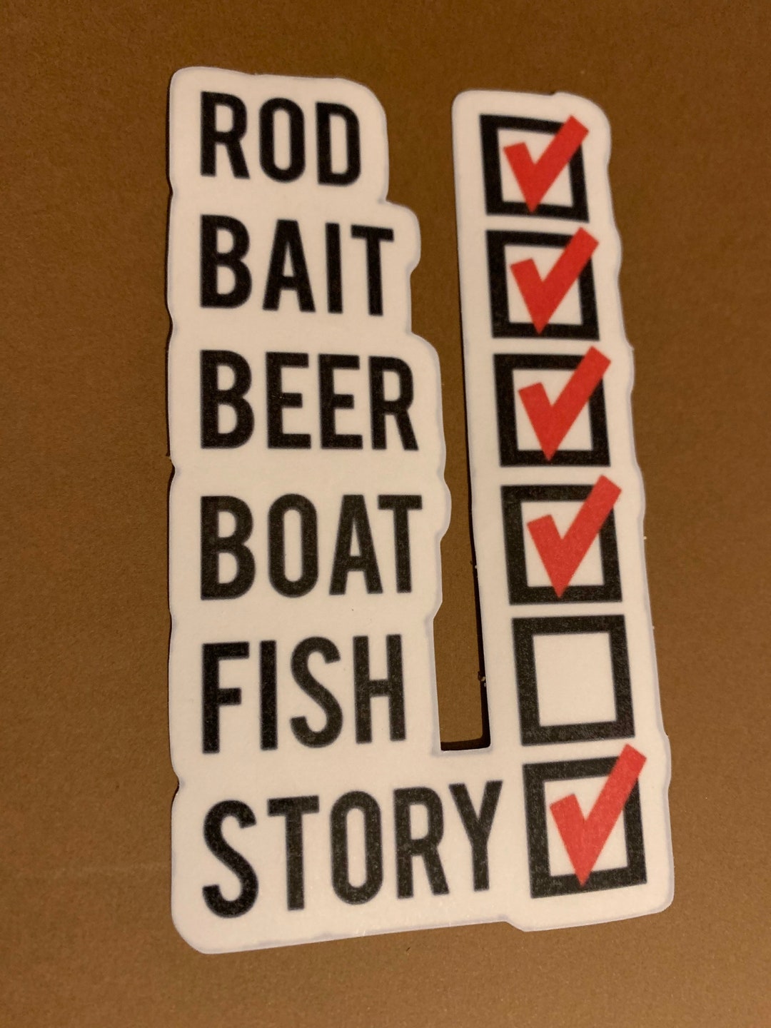 Fishing Decal Funny - Etsy