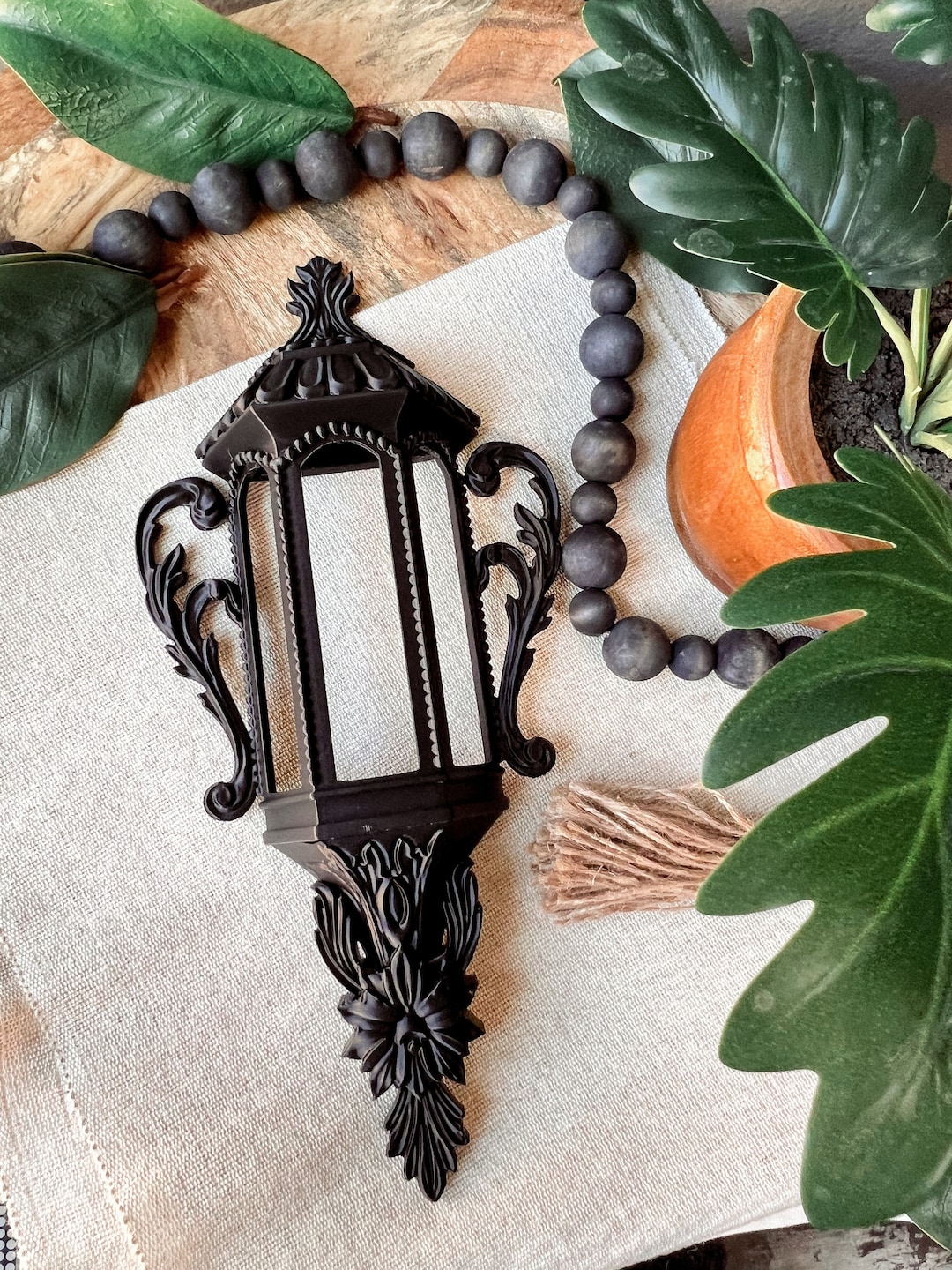 Wall Sconce Ornate Sculpted | Vintage Inspired | Goth \ Alt Decor ...