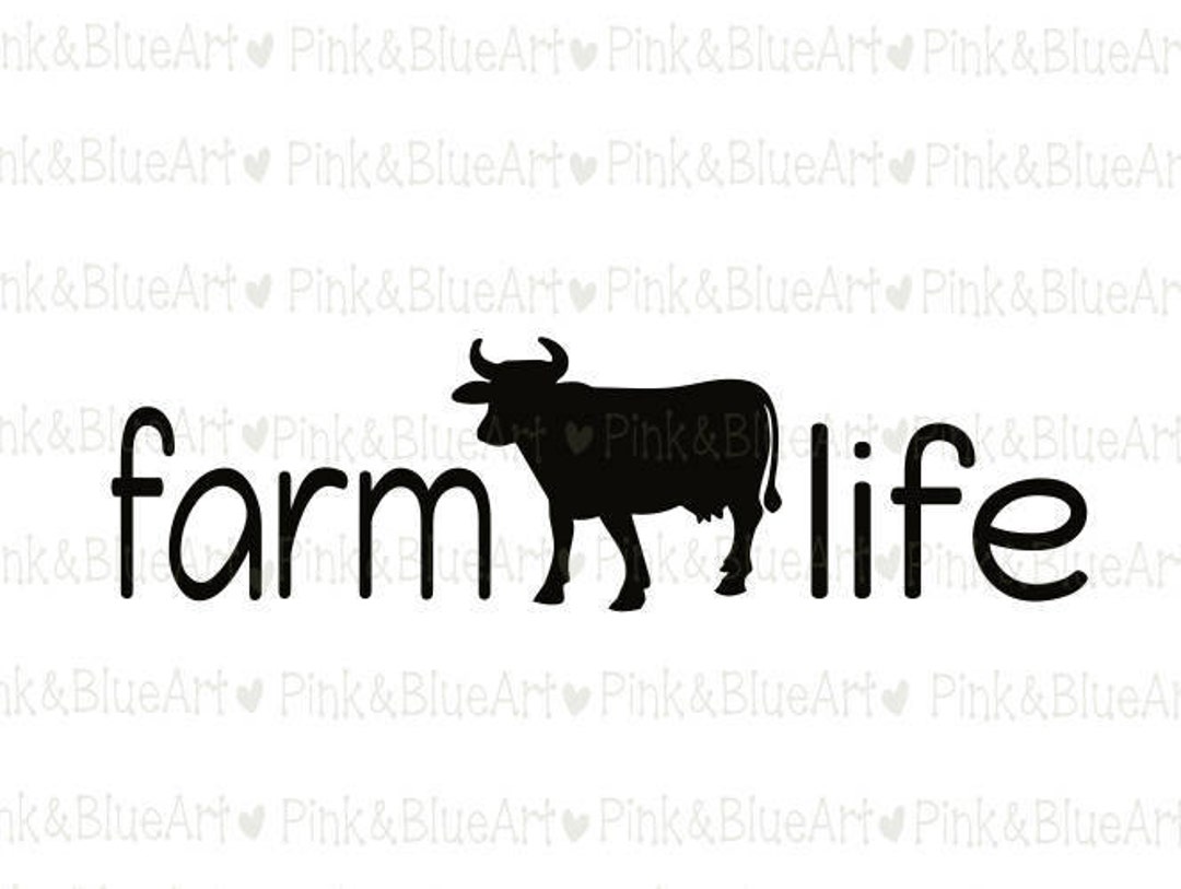 Farm Life SVG Clipart Cut Files Silhouette Cameo Svg for - Etsy