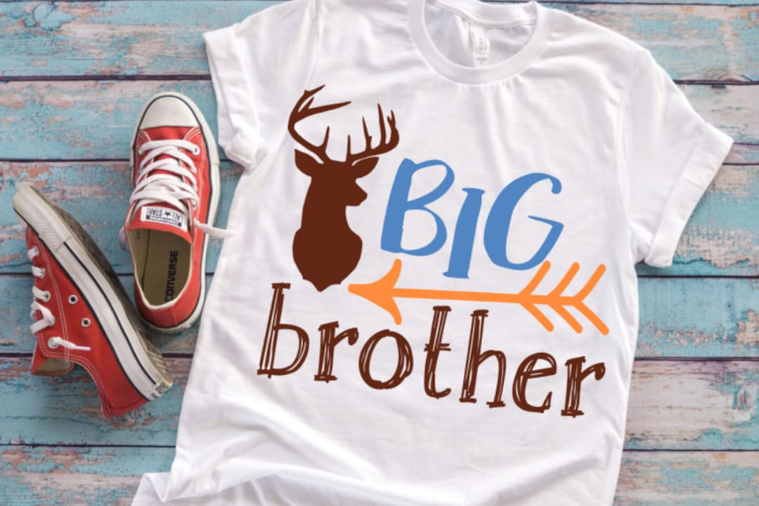 Hermano mayor SVG Hermano svg Big bro svg Ciervo svg - Etsy México