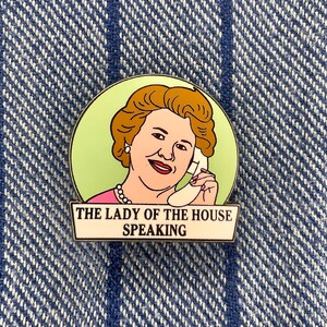 Hyacinth Bucket Inspired Enamel Pin - Etsy