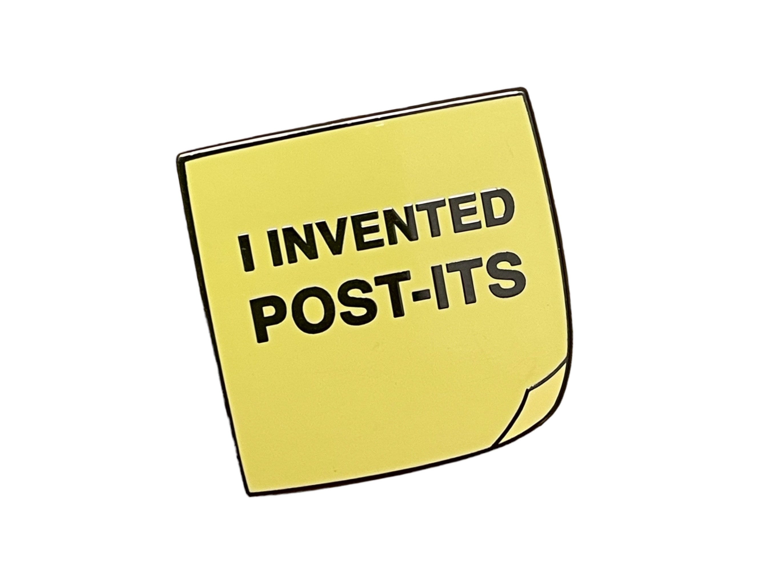 I Invented Post-its Enamel Pin | Inspired by Romy and Michele - Etsy