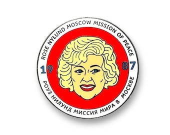 Golden Girls Rose Nylund Enamel Pin - Etsy