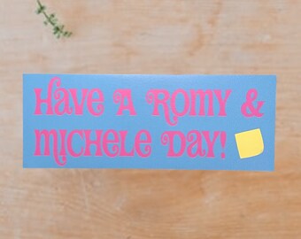 Romy and Micheles High School Reunion Sticker Set I Invented Post Its ...