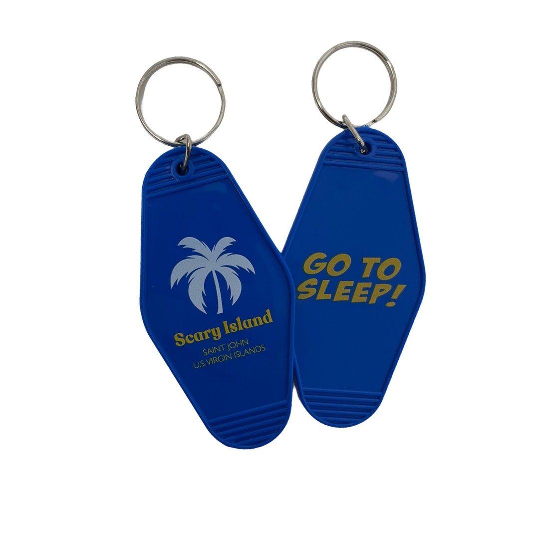 Scary Island Key Tag | RHONY Inspired Motel Key Tag - Etsy