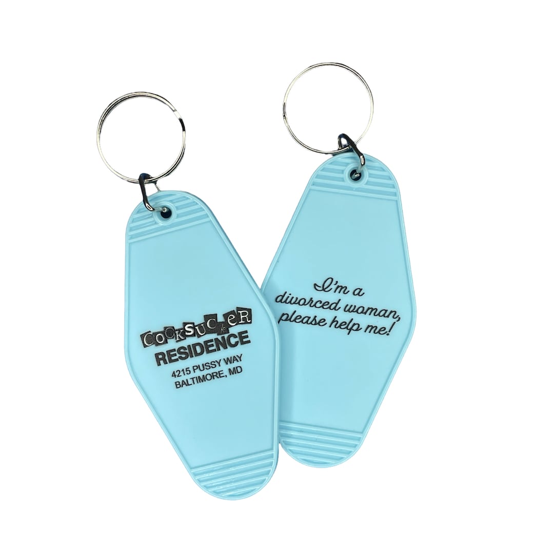 Dottie Hinkle Residence Key Tag | John Waters Inspired Motel Key Tag - Etsy