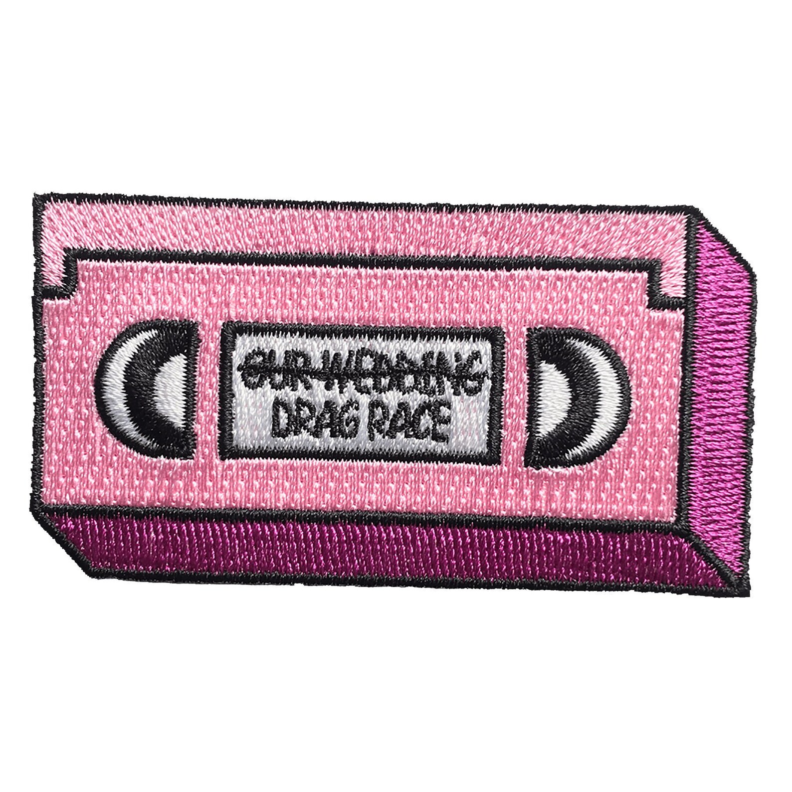 Drag Race VHS Tape Patch Iron-on Patches Pins - Etsy