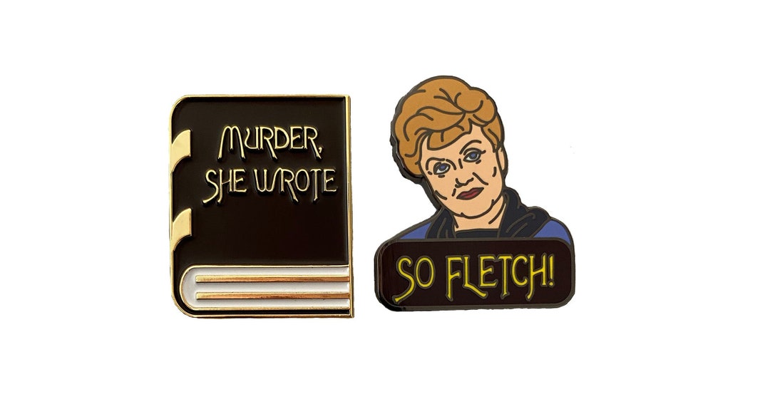 Jess Fletcher Enamel Pin Set - Etsy