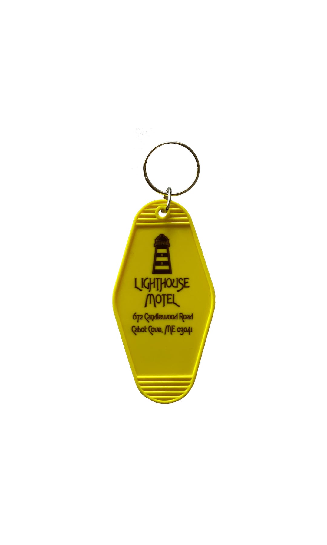 Lighthouse Motel | Cabot Cove Murder Key Tag - Etsy