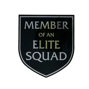 Member of an Elite Squad Holographic Sticker - Etsy
