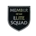 Member of an Elite Squad Holographic Sticker - Etsy