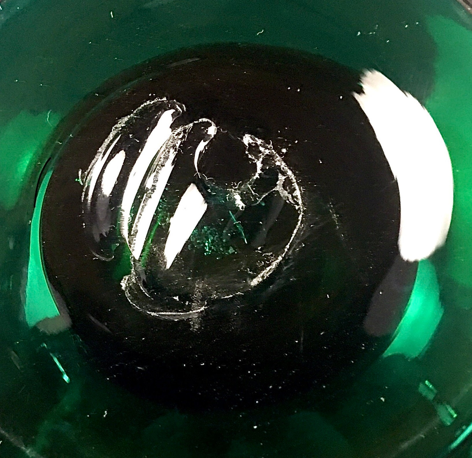 Erickson Glass 19th Century MMA Reproduction Signed Saratoga Emerald ...