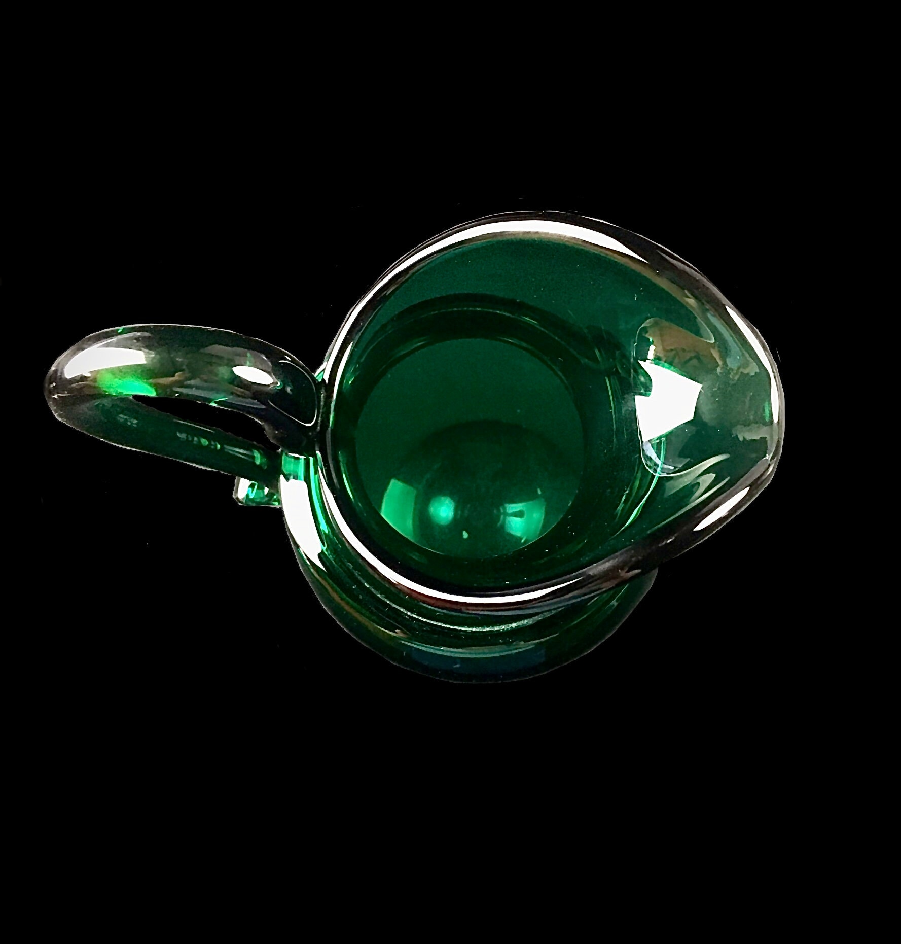 Erickson Glass 19th Century MMA Reproduction Signed Saratoga Emerald ...