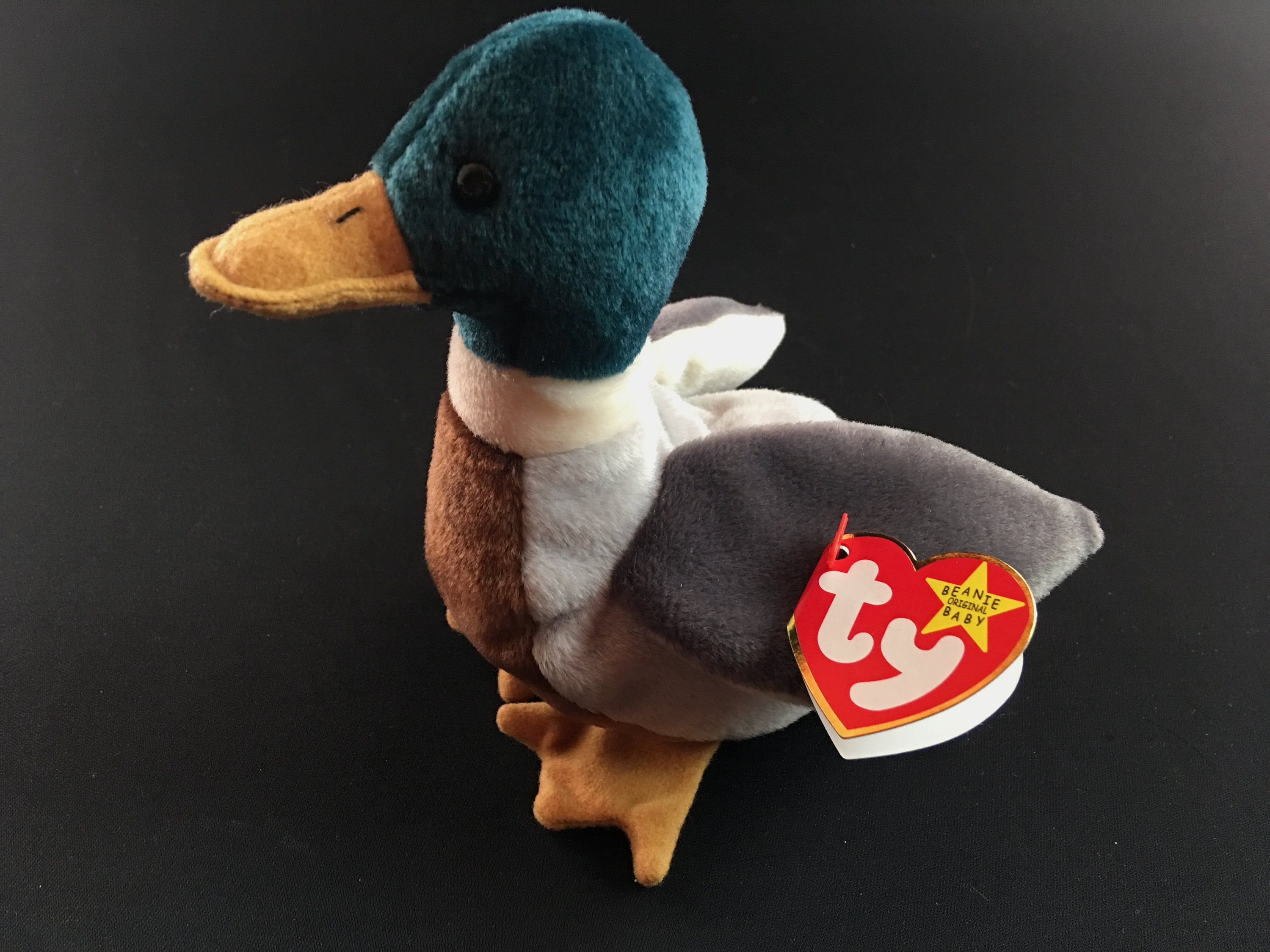 Retired Rare Ty Beanie Baby Jake the Mallard Duck With Tags - Etsy