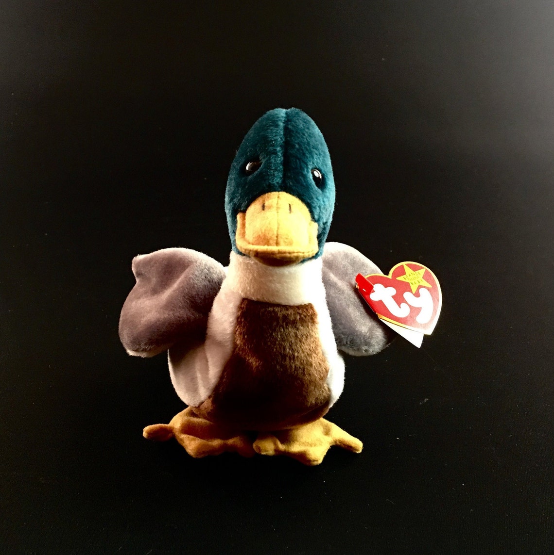 Retired Rare Ty Beanie Baby Jake the Mallard Duck With Tags - Etsy