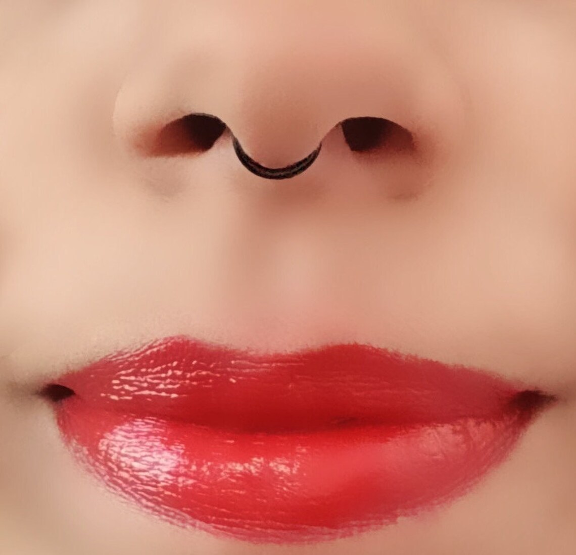 Fake Septum Ring Septum Ring Fake Nose Ring Fake Septum | Etsy