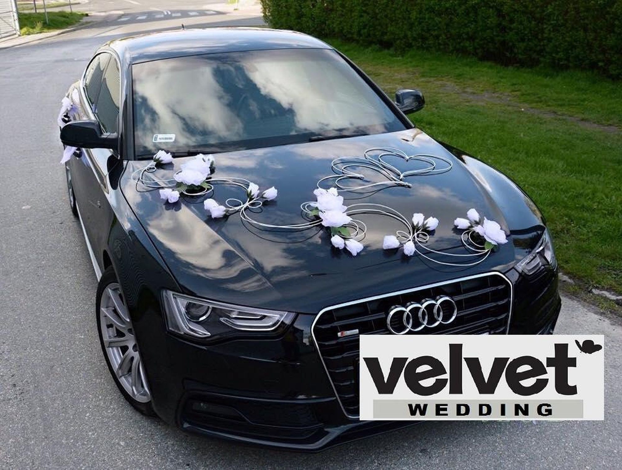 Wedding Car Decoration Kit | Unique Handmade Flower & Ribbon Bows ...