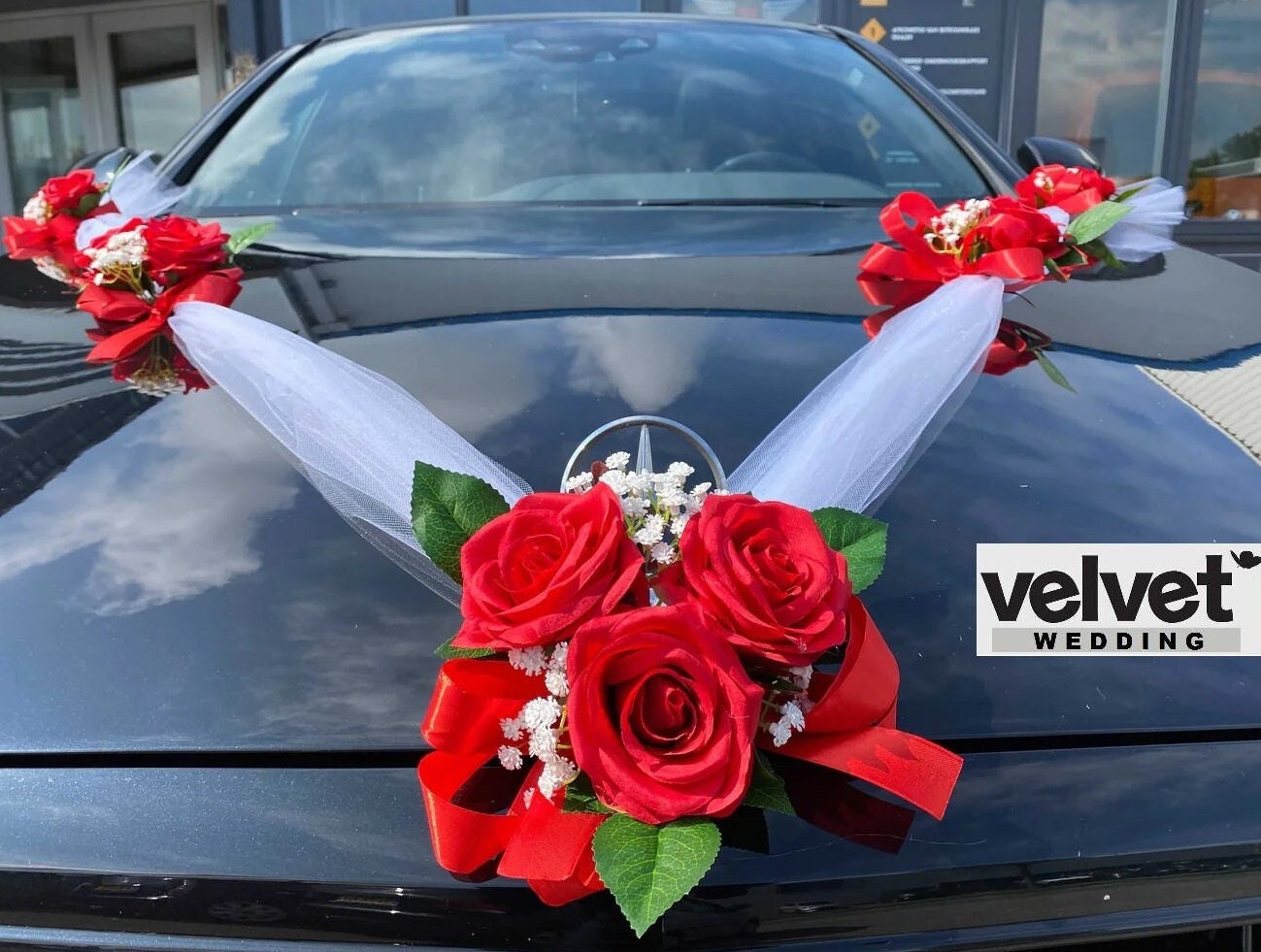 Wedding car flowers 60 photos - Astyledwedding.com