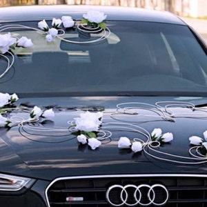 Wedding Car Decoration Kit Set Also AVAILABLE in RED | Etsy