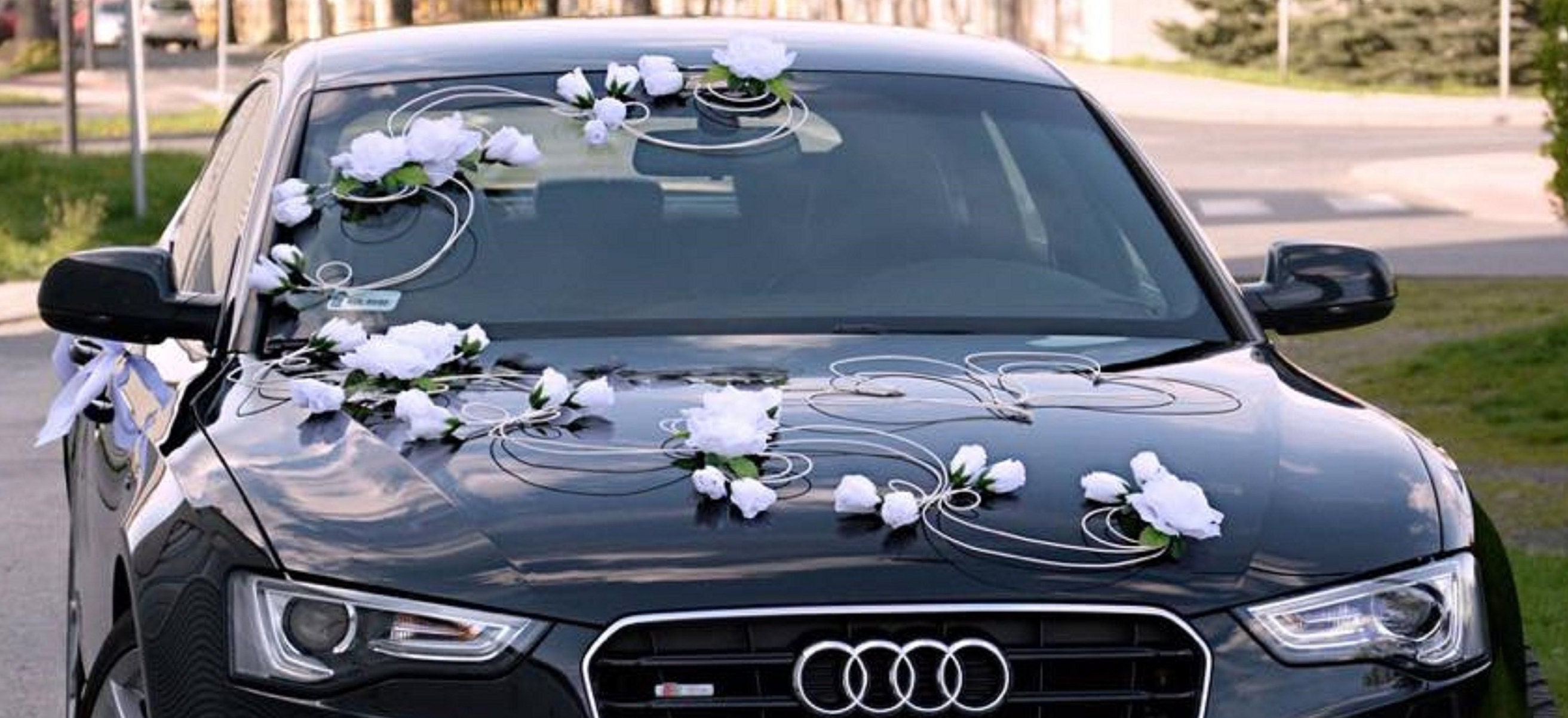 Wedding Car Decoration Kit Set Also AVAILABLE in RED - Etsy