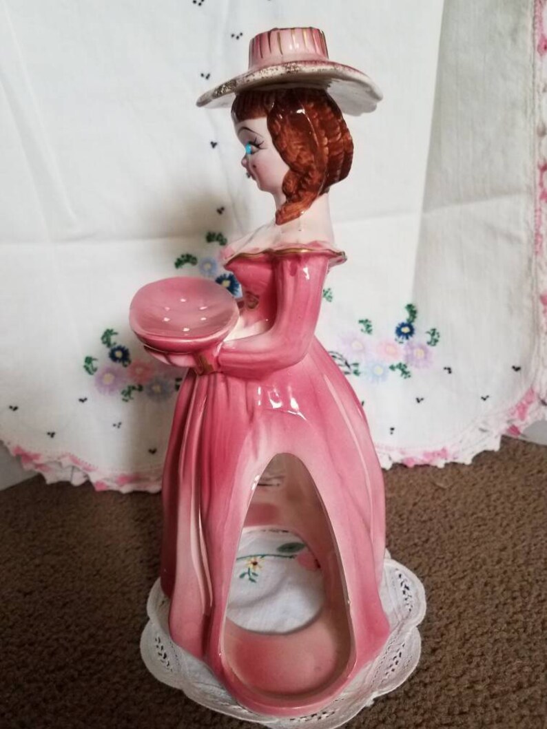 Vintage Kreiss Napkin Lady With Salt Shaker Girl in Great | Etsy