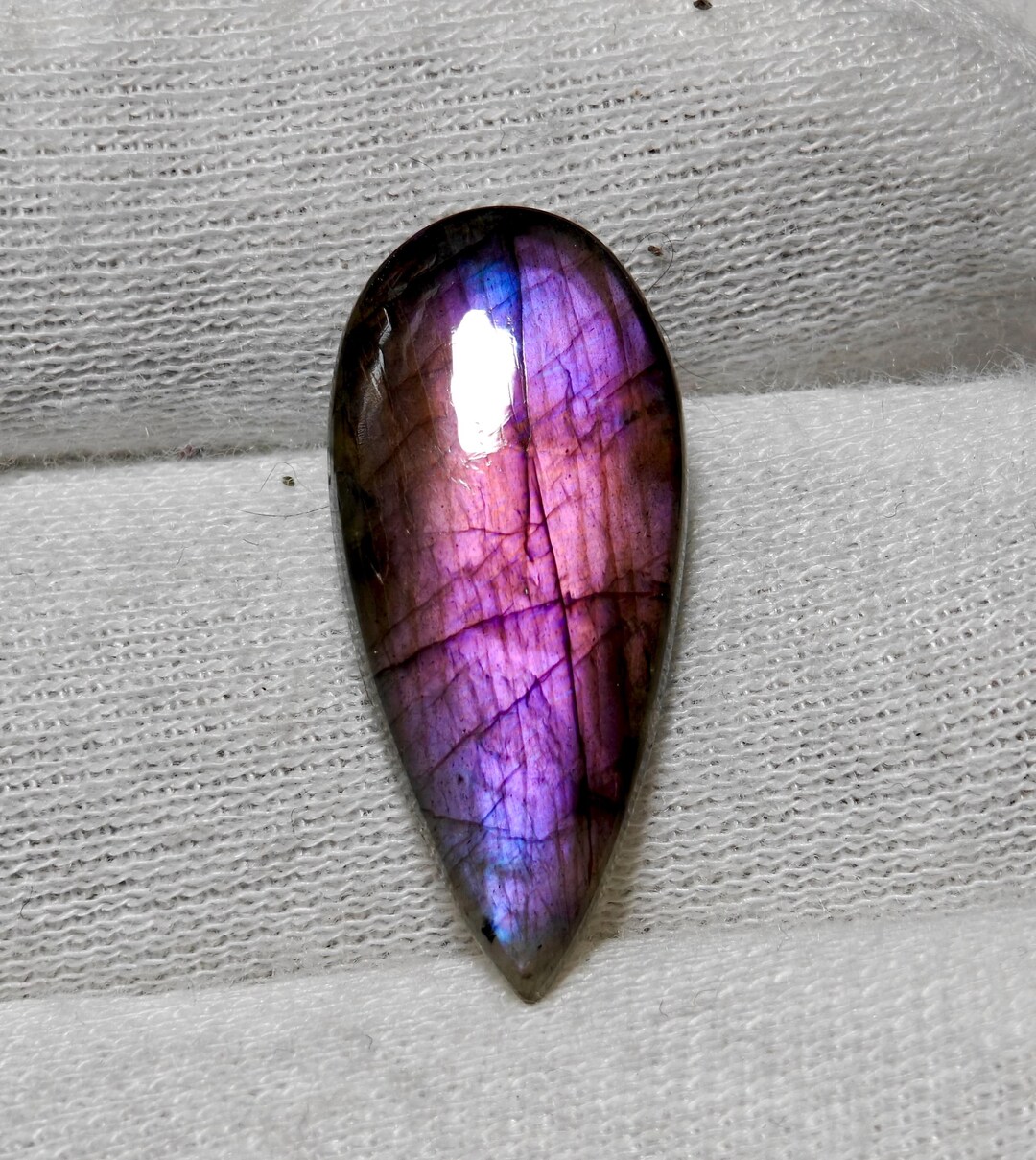 Natural Purple Labradorite Cabochon Natural Purple Blue Spectrolite ...