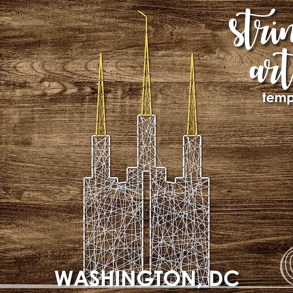 Cross String Art - Etsy