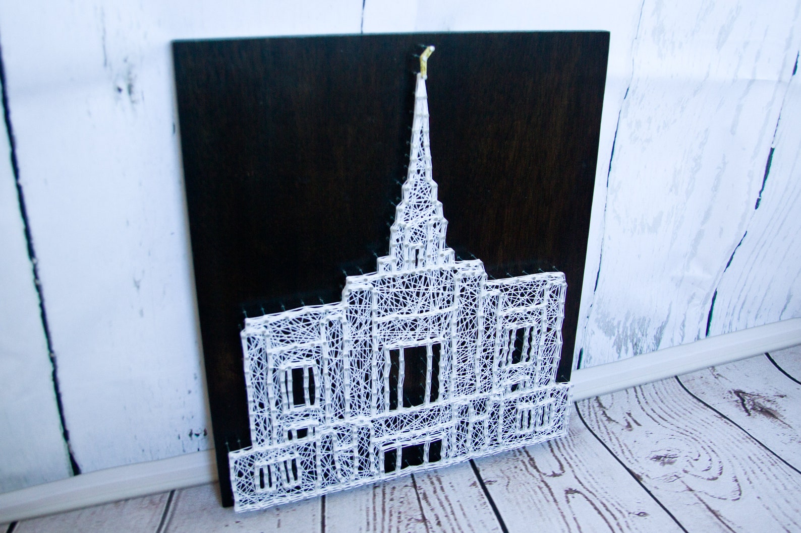 Ogden, Utah LDS Temple String Art Template Detailed 14x16 LDS Temple ...